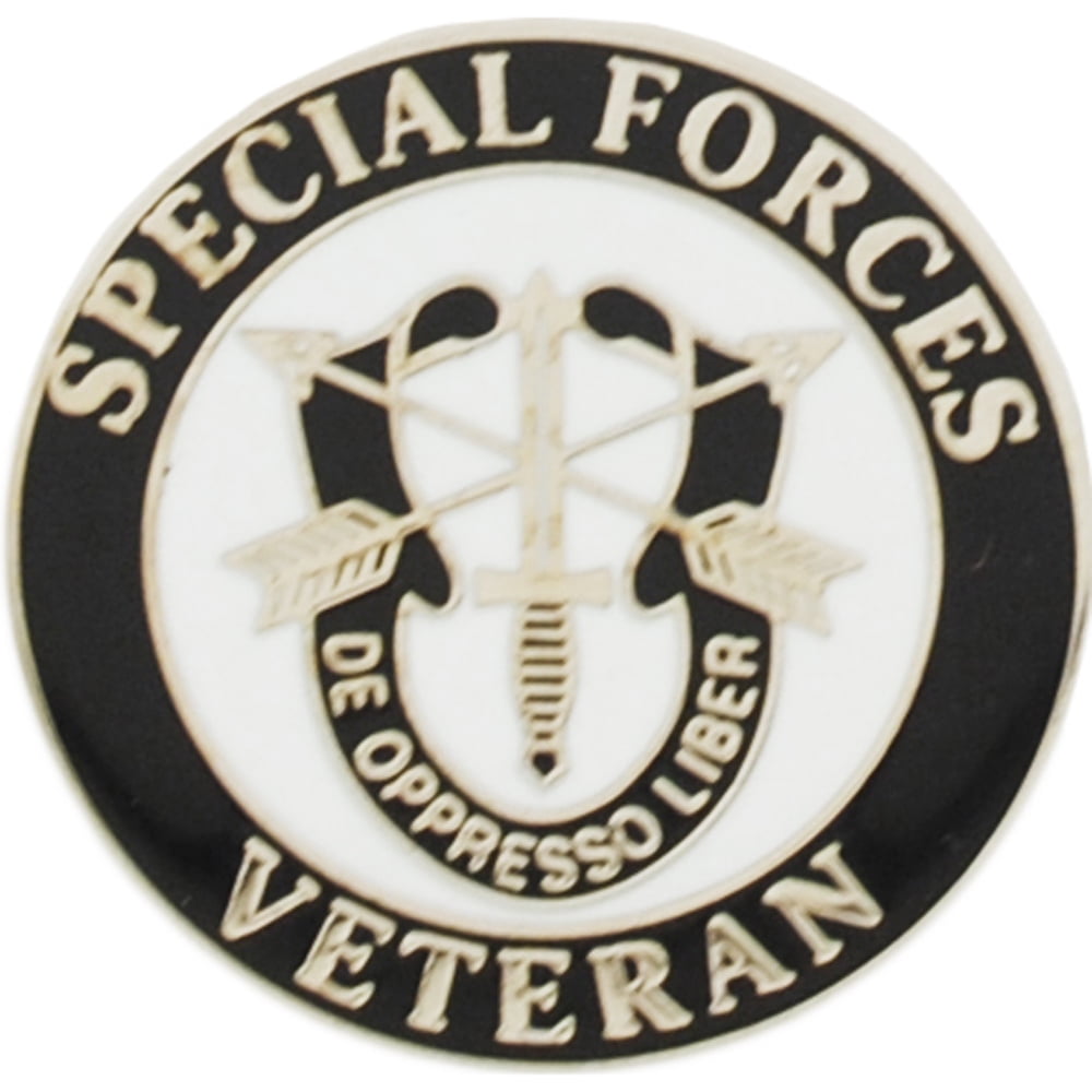 Special Forces Veteran U.S. Army Pin - Officially Licensed Originals ...