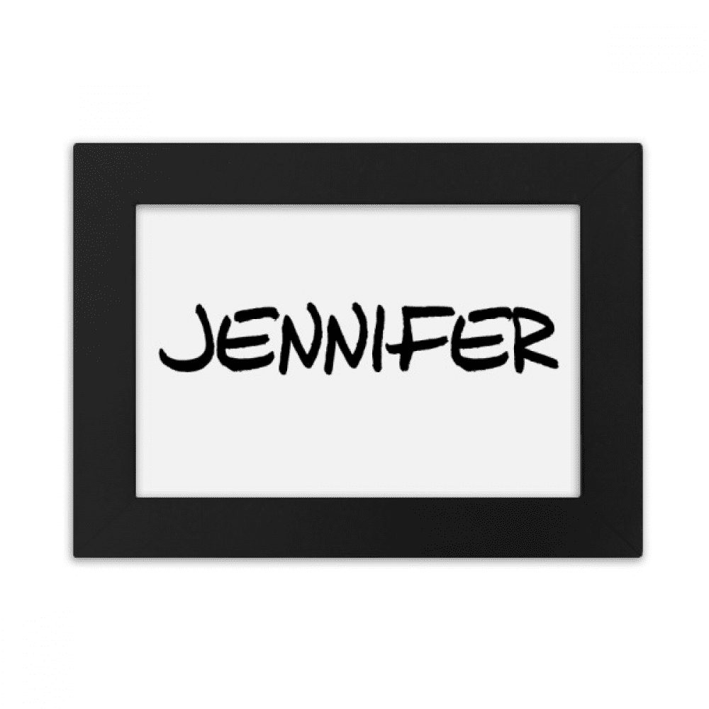 Special Handwriting English Name JENNIFER Desktop Photo Frame Ornaments ...