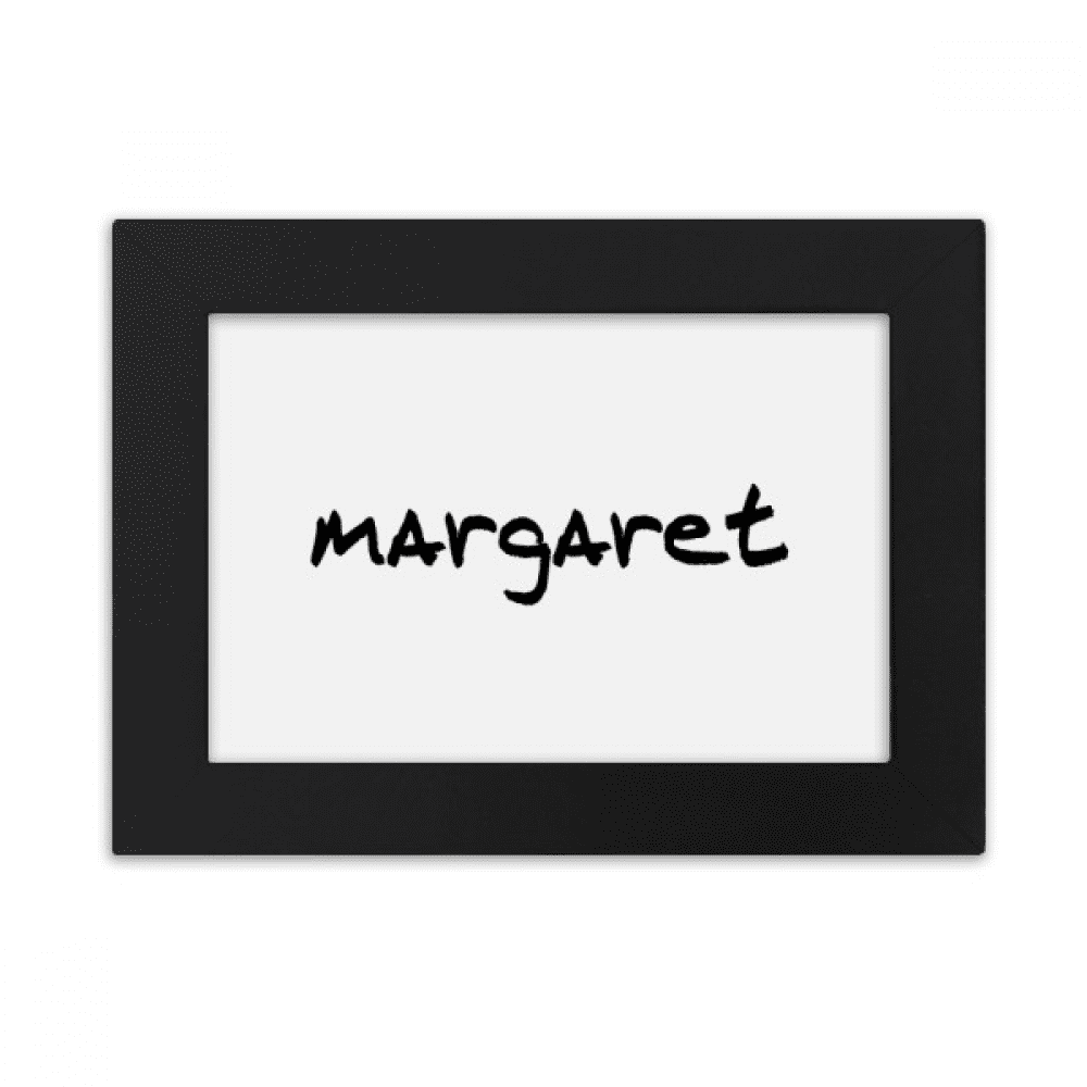 Special Handwriting English Name MARGARET Desktop Photo Frame Ornaments ...