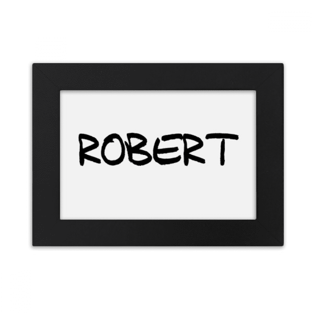 Special Handwriting English Name ROBERT Desktop Photo Frame Ornaments ...
