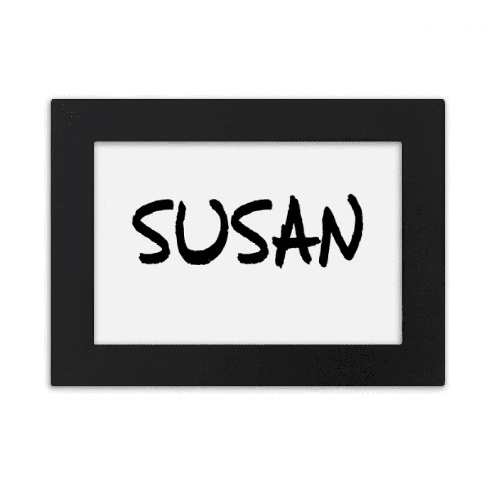 Special Handwriting English Name SUSAN Desktop Photo Frame Ornaments ...