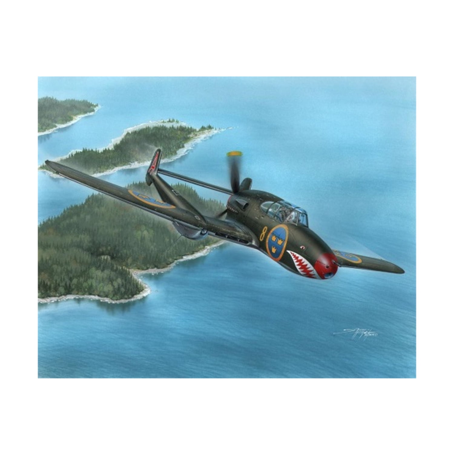 Special Hobby SAAB J21A Fighter New - Walmart.com
