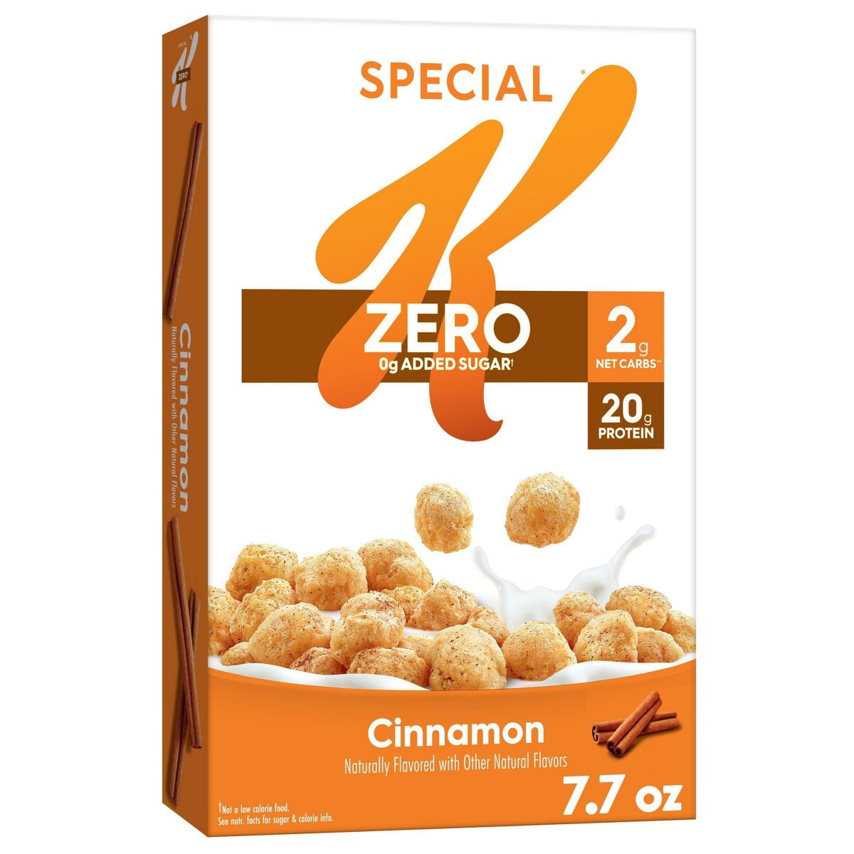 Special K 0g Sugar Cinnamon Cereal - 7.7oz - Kellogg's - Walmart.com
