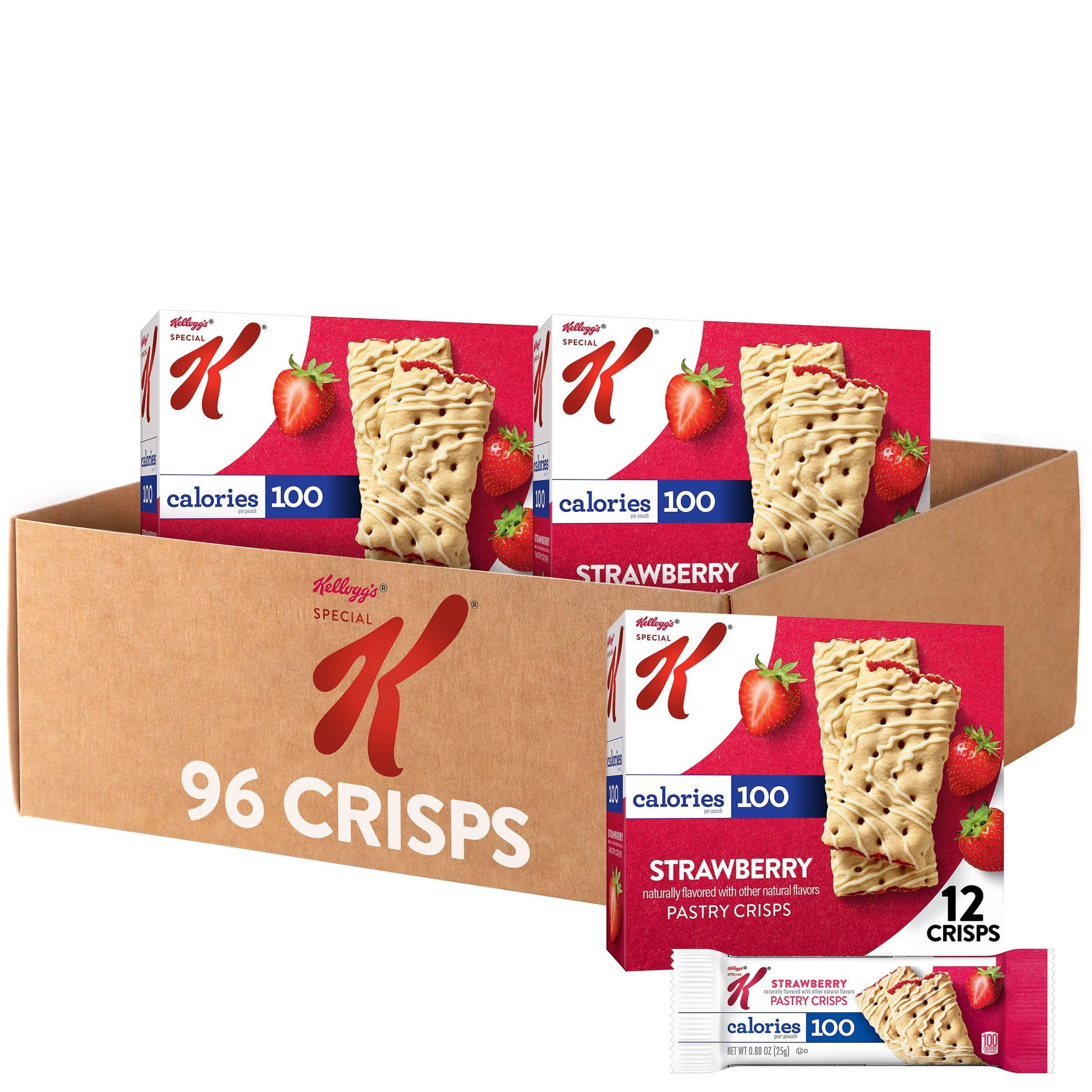 Special K Bar Pastry Crisps, Breakfast GJM1 Bars, 100 Calorie Snacks ...
