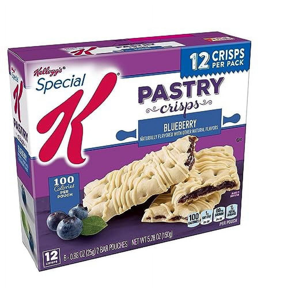 Special K Pastry Crisps, Breakfast Bars, 100 Calorie Snacks, Blueberry ...