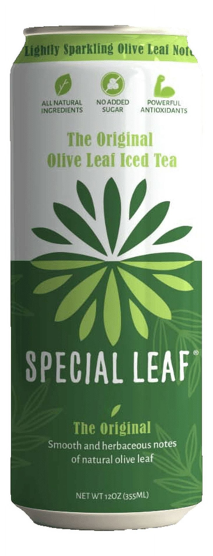 Special Leaf The Original Olive Leaf Iced Tea | Original | 12-Pack ...