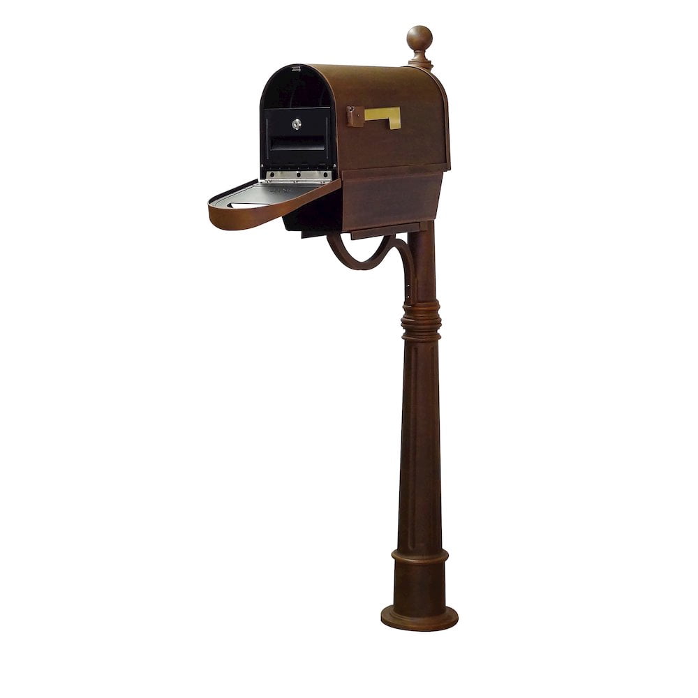 Special Lite Products Classic Curbside Mailbox with Newspaper Tube ...