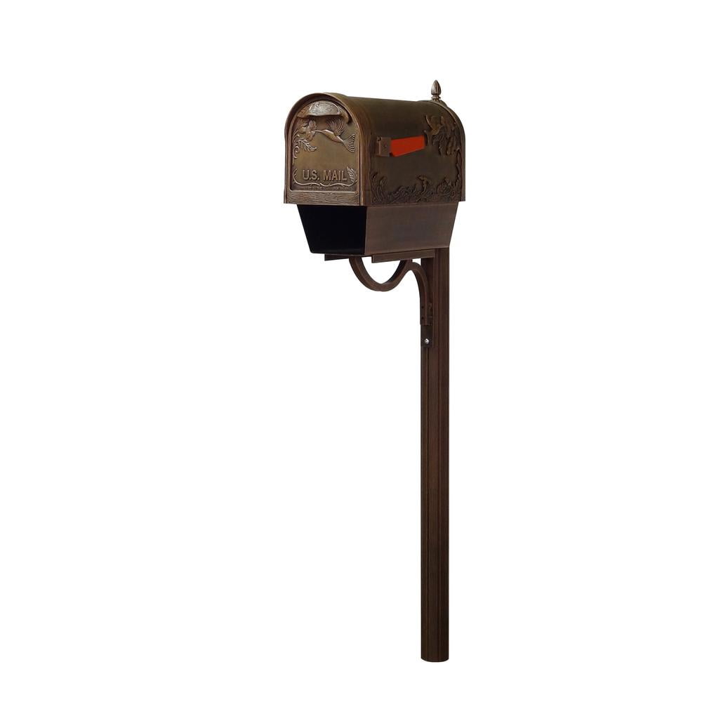 Special Lite Products Hummingbird Curbside Mailbox with Paper Tube and ...