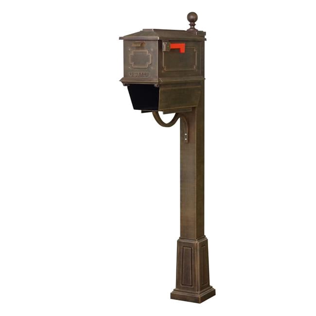 Special Lite Products SCK2017-SPK710-WRB3-CP Kingston Curbside Mailbox ...