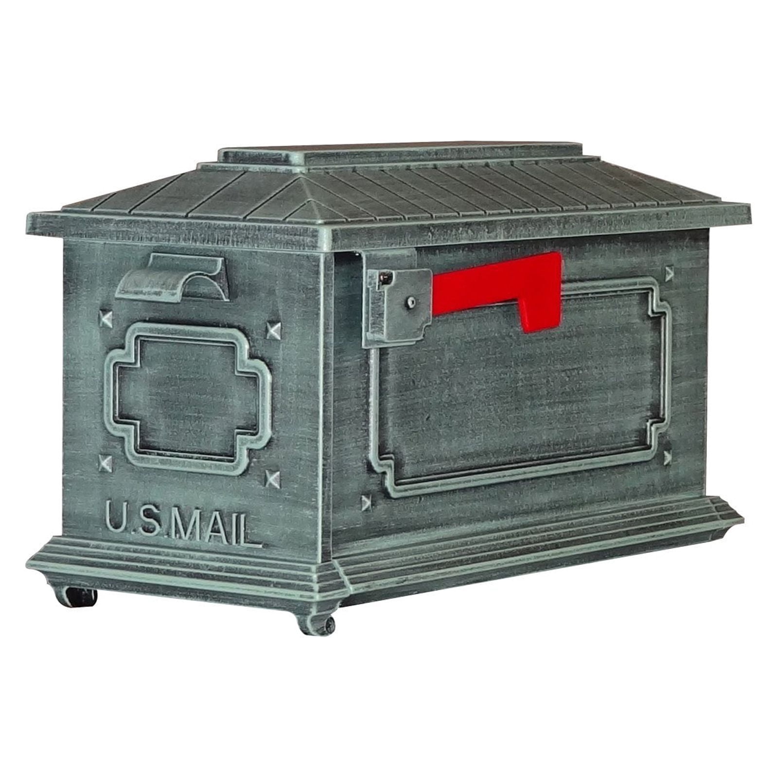 Special Lite Products Kingston Curbside Mailbox Decorative Aluminum ...