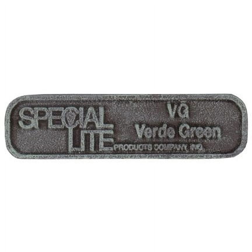 Special Lite Products MP-453 Art Nuevo Top Mount Address Plaque ...