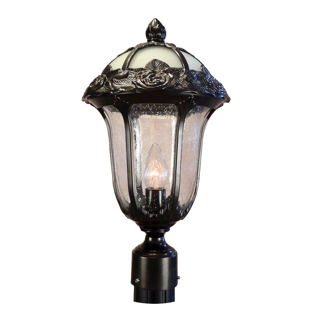 Special Lite Products F-3710-ORB-SG Rose Garden Large Post Mount Light ...