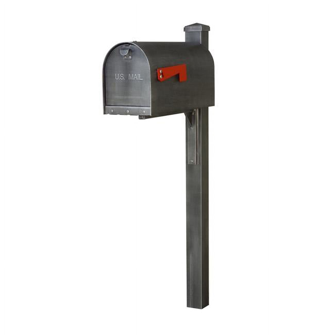 Special Lite Products SCH1016S-SPK720-SW Titan Steel Curbside Mailbox ...
