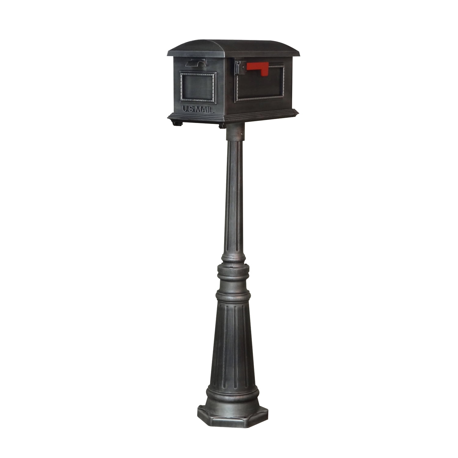 Special Lite Products Traditional Curbside Mailbox and Tacoma Surface ...