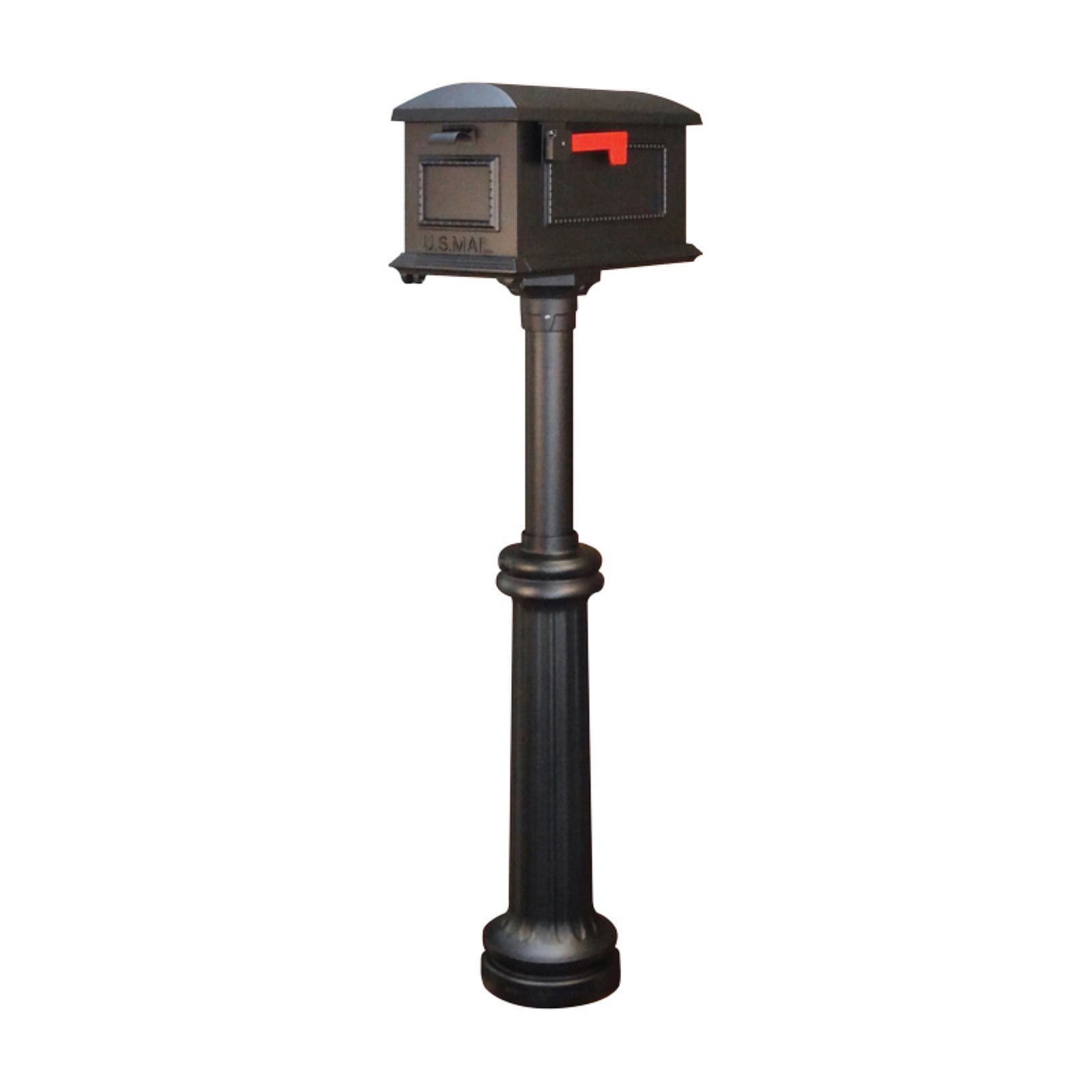 Special Lite Products Traditional Curbside Mailbox with Bradford ...