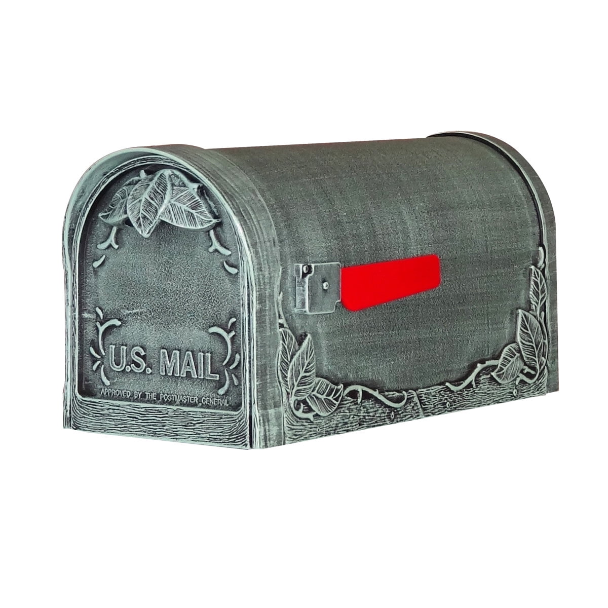 Special Lite Products Verde Green rust-free aluminum Floral curbside ...