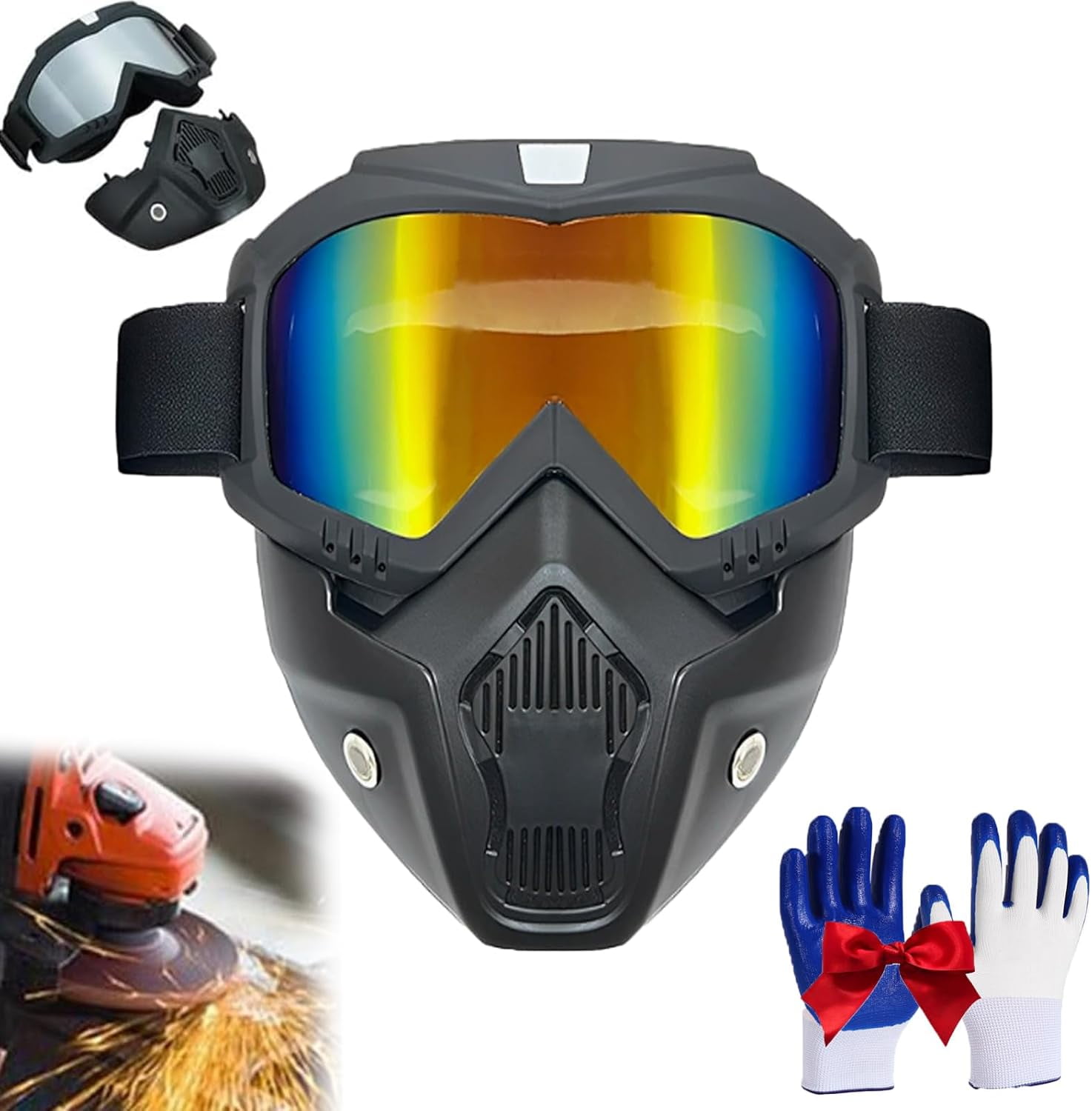 Special Mask for Welding and Cutting,Welding Mask Auto Darkening,Large ...