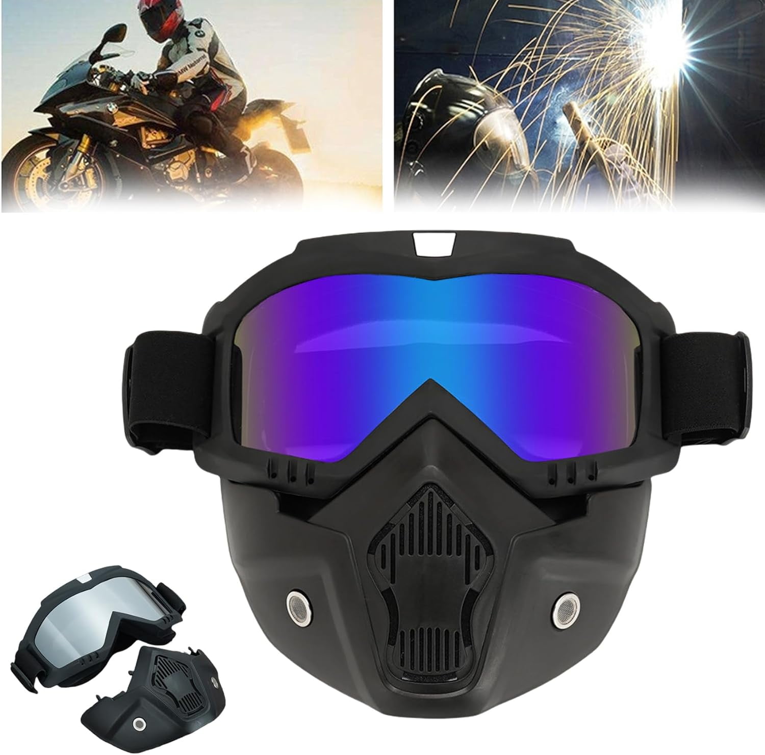 Special Mask for Welding and Cutting, Anti-Glare, Anti-Ultraviolet ...