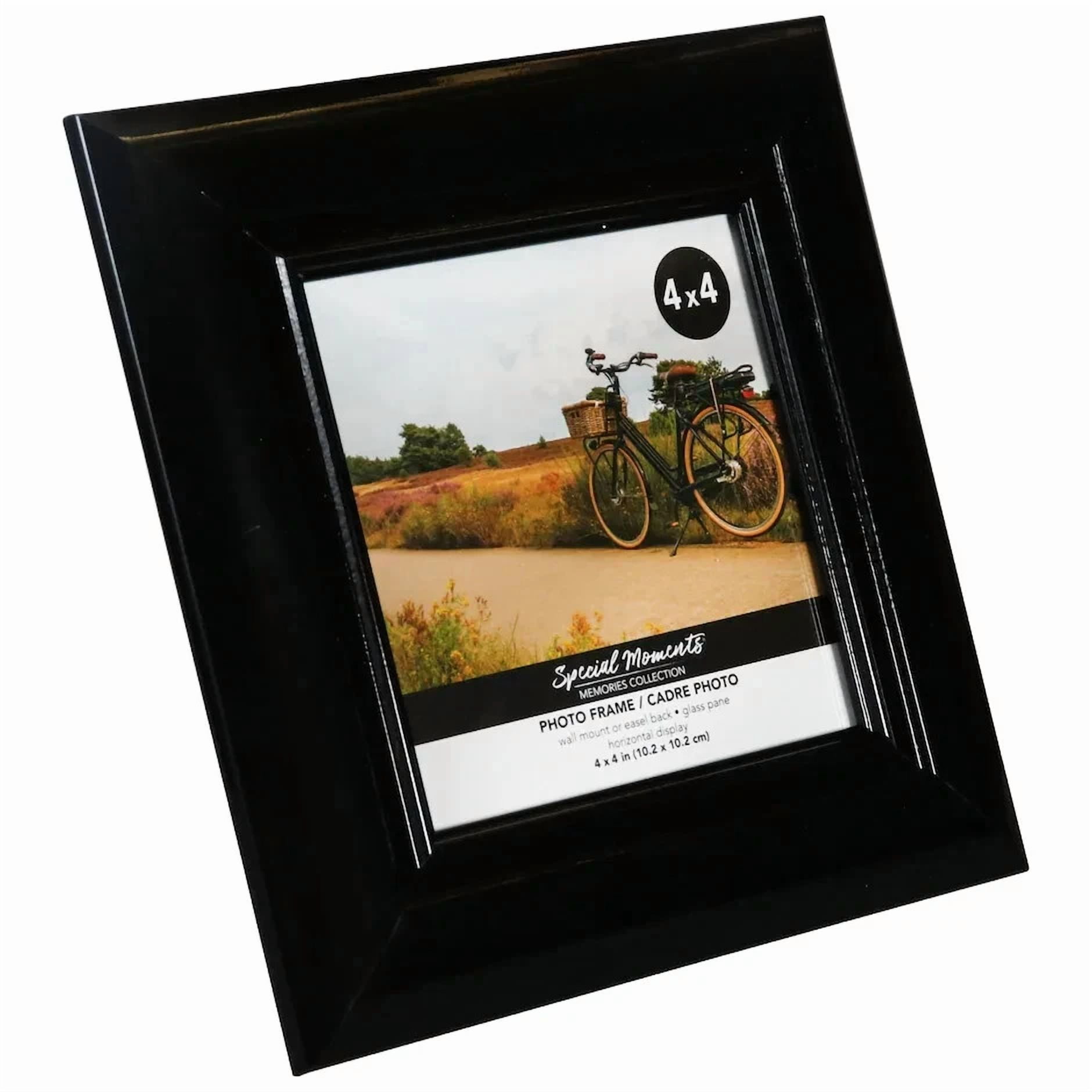 Special Moments Angle Steps Photo Frames - Black - 4" X 4" - Black ...