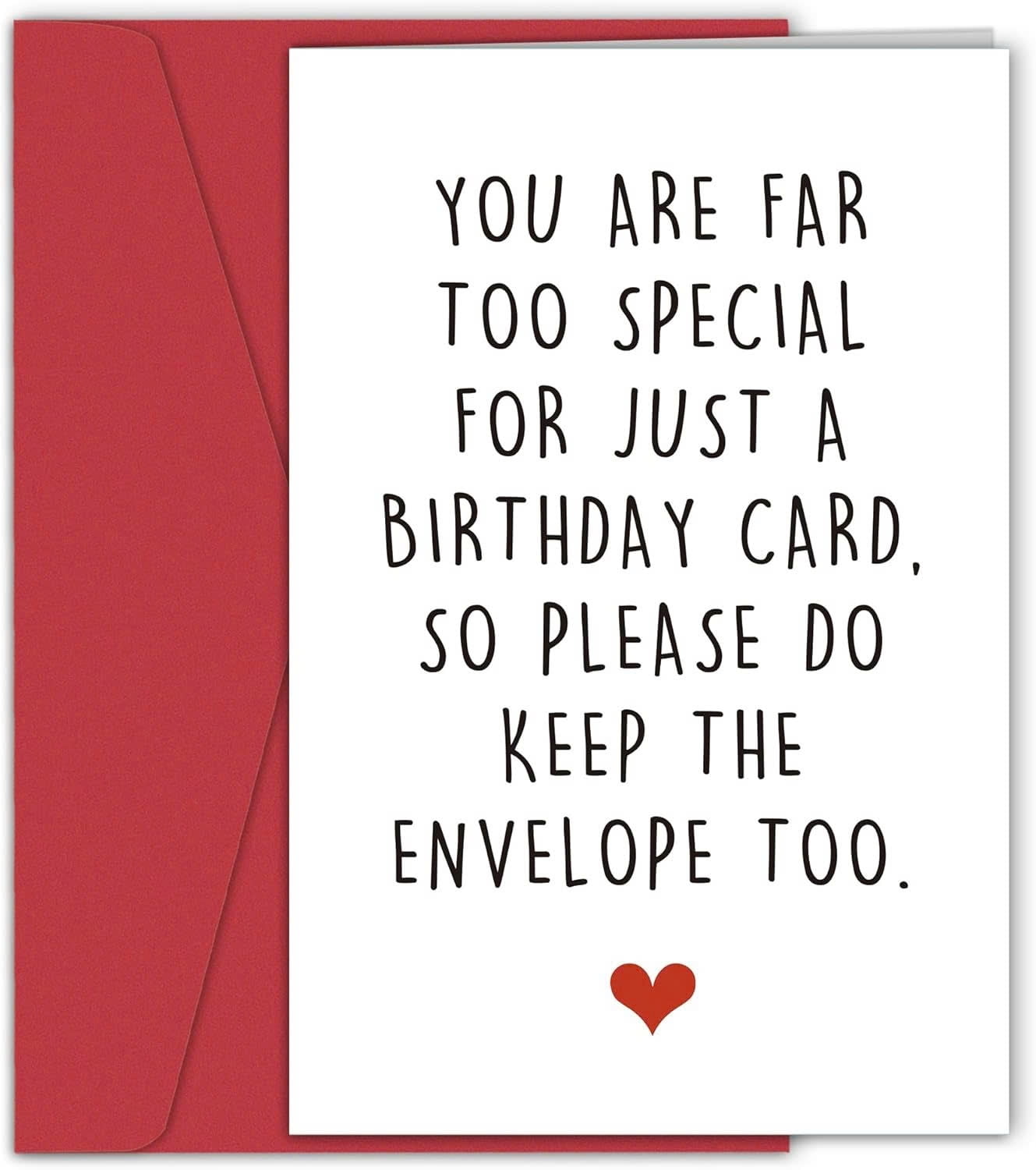 Special Note Card – "You Are Far Too Special for Just a Birthday Card ...