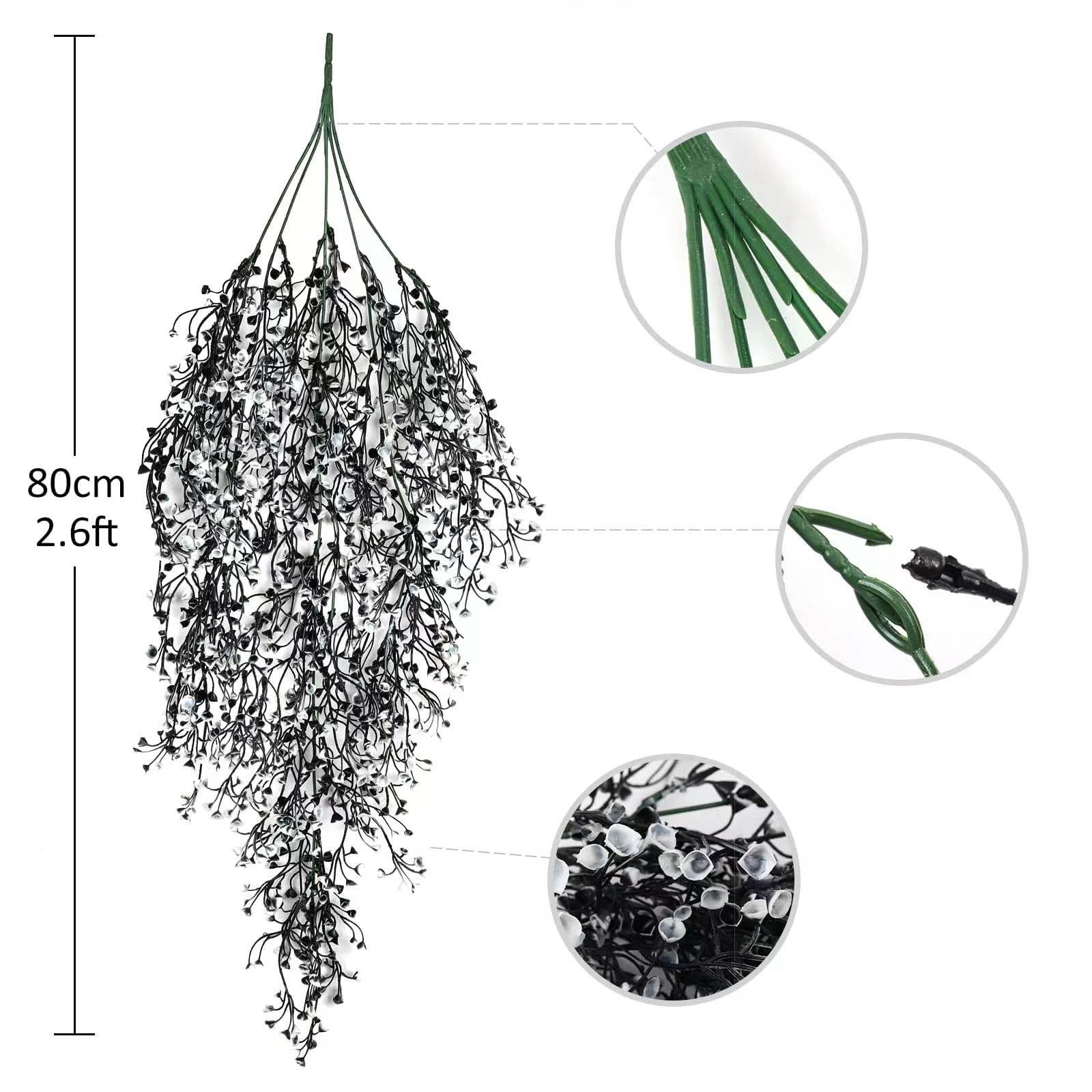 Special Offer !Artificial Rattan Green Plant Simulation Wall Hanging ...