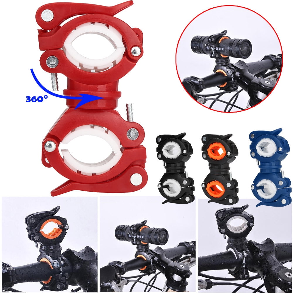 Special Offer, Bicycle Front Light Mount, Flashlight Holder with 360 ...