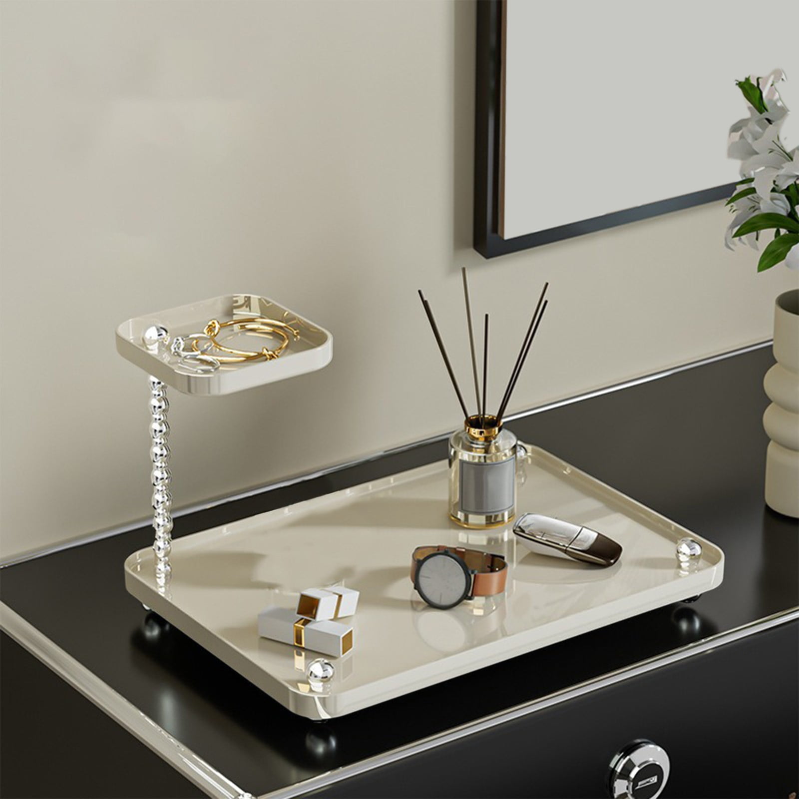 Special Offer! Modern Entryway Organizer, Multi Tier Bedroom Tabletop ...