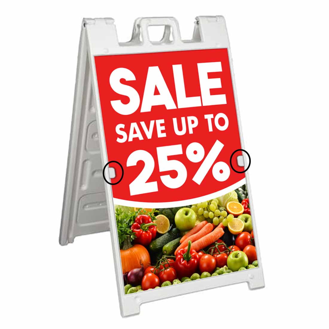 Special Offer On Groceries (24" X 36") Deluxe A-Frame Signicade ...
