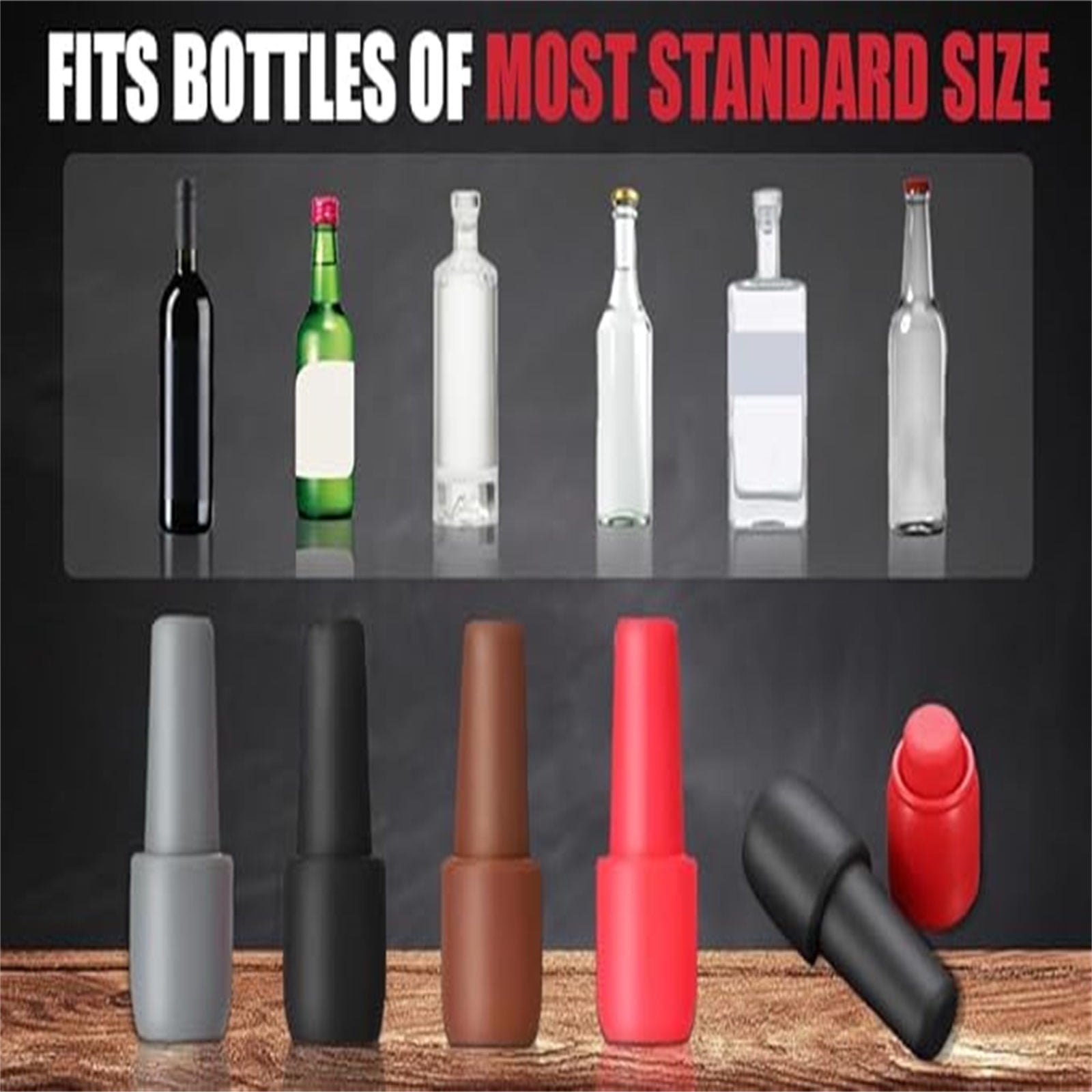 Special Offer! Ywbawe 2-Pack Red Wine Stoppers, Double Sealed Bottle ...