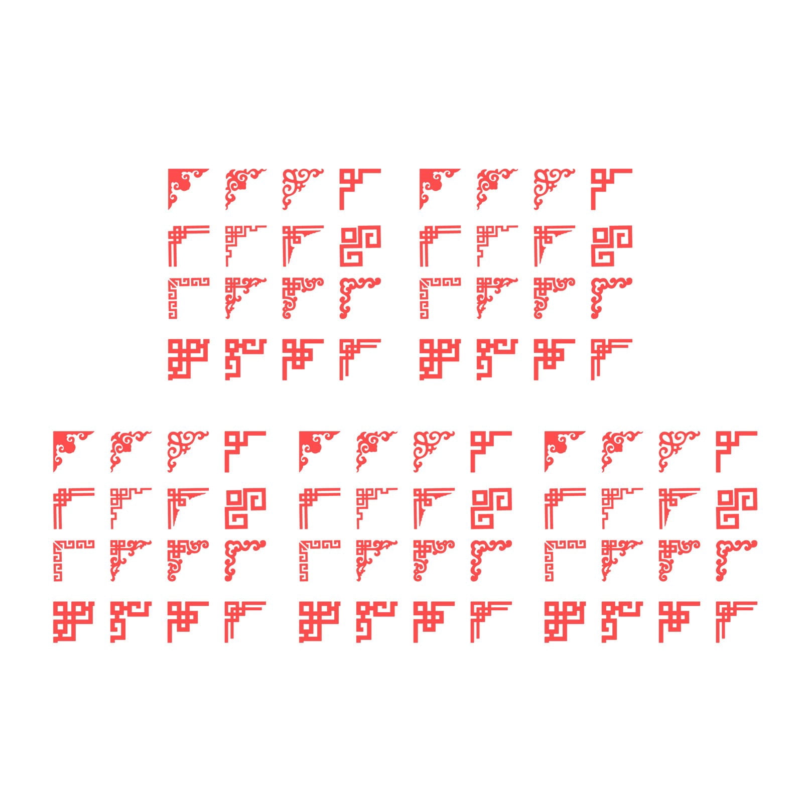 Special Offer! Ywbawe Corner Flower Paste, Mirror Paste Furniture and ...