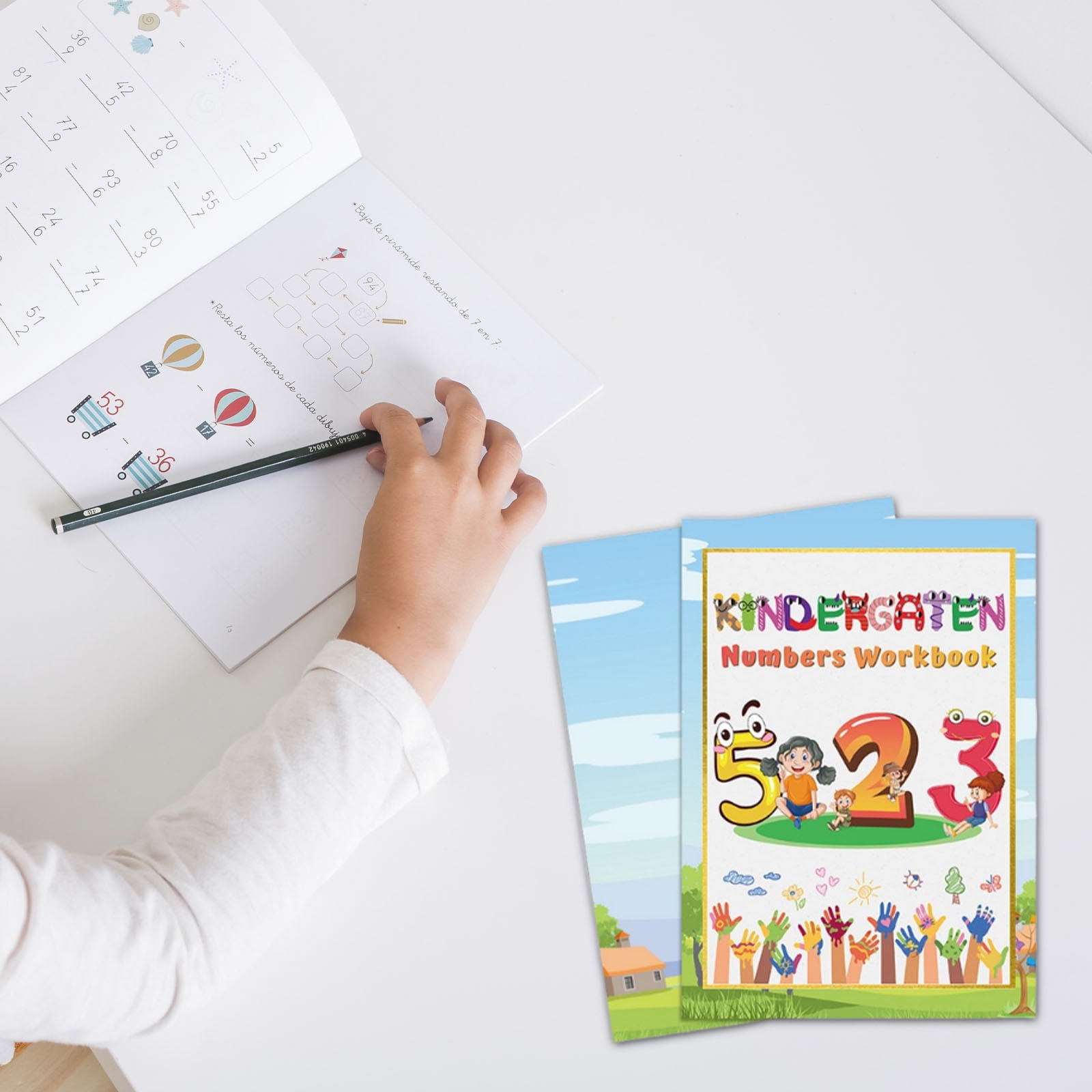 Special Offer! Ywbawe Digital Exercise Book, 523 Color Children's Game ...