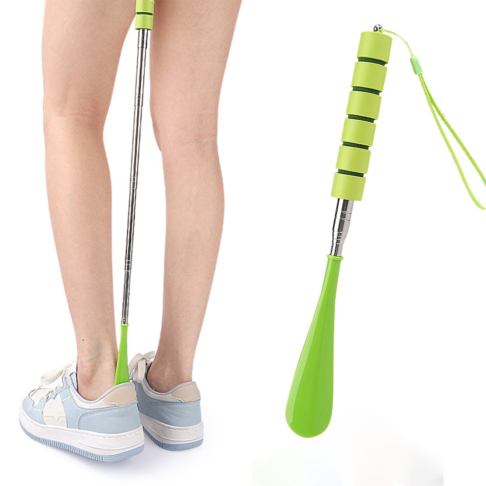 Special Offer! Ywbawe Stainless Steel Lazy Shoe Horn, Retractable and ...