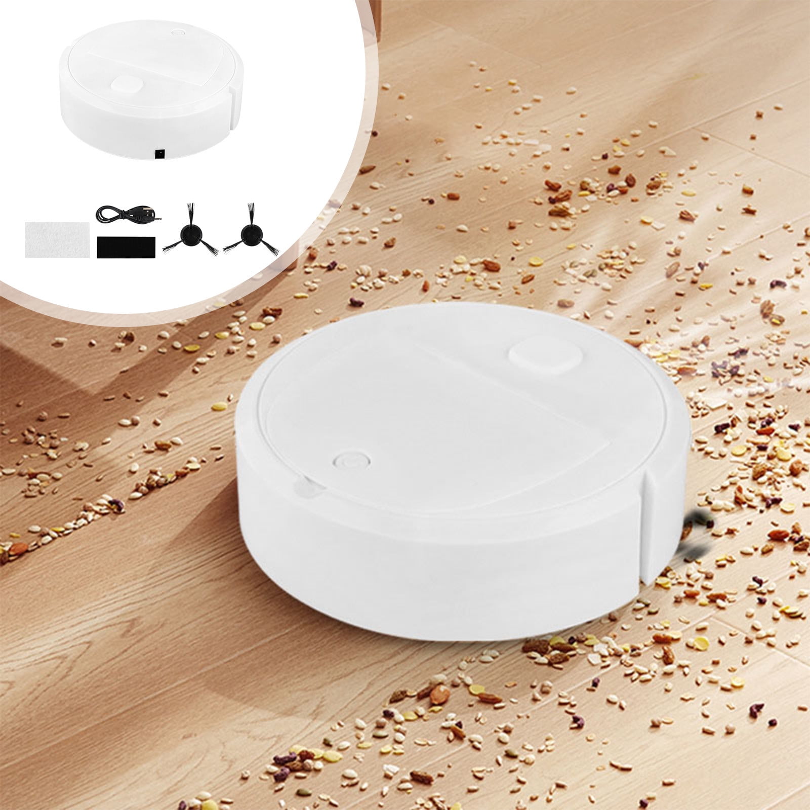 Special Offer! Ywbawe USB Smart Sweeping Robot Vacuum Cleaner ...