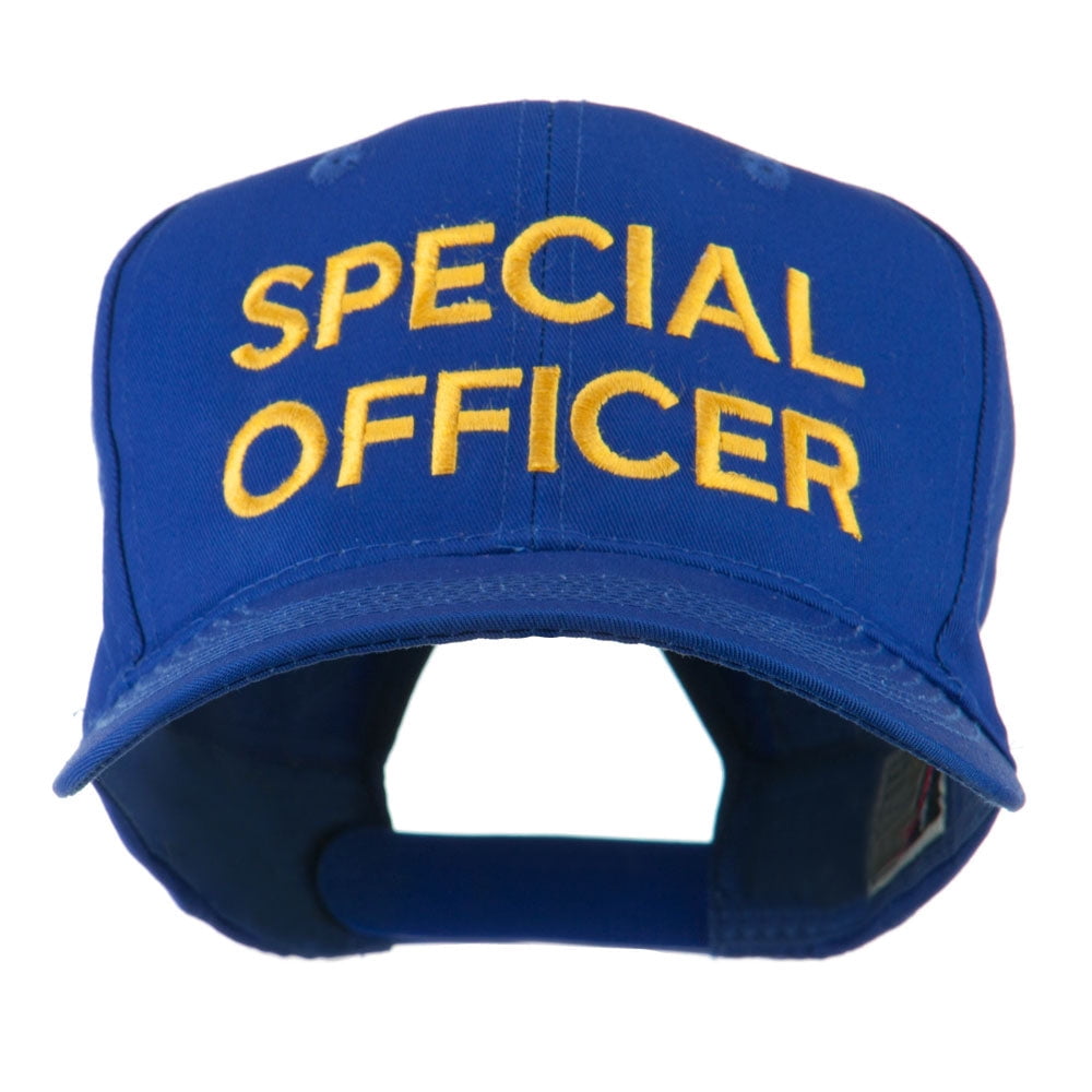 Special Officer Embroidered Cap - Royal OSFM - Walmart.com