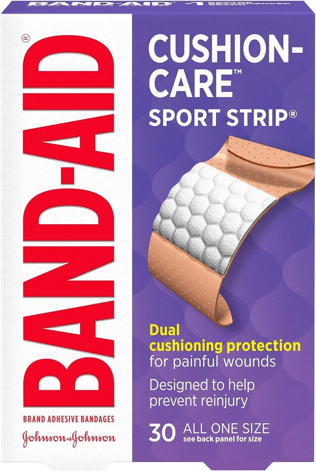 Special Pack of 6 BAND-AID Sport Strip Extra Wide 30 per Pack C29 ...