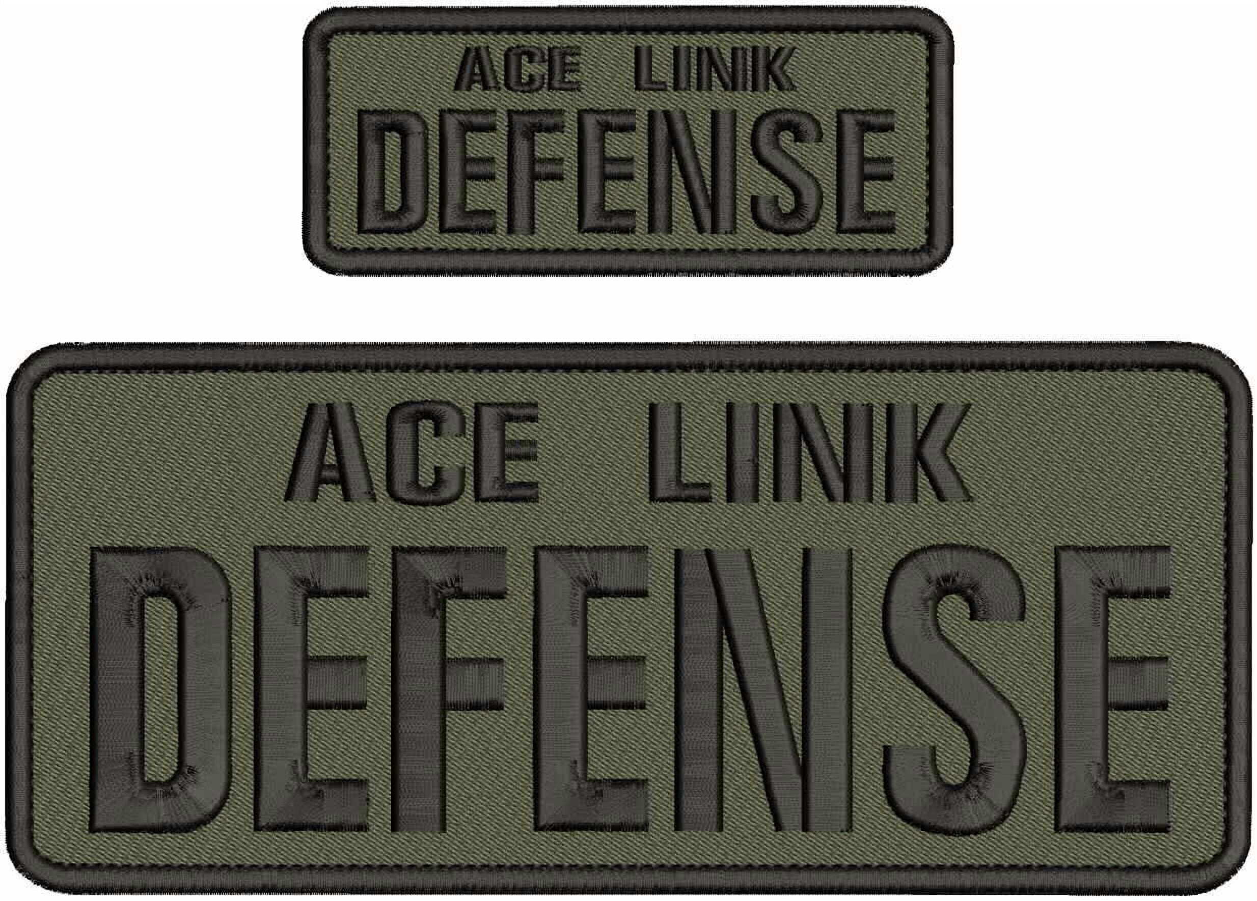 Special Patches Hook On Back Patches for Uniform for Ace Link Defense ...