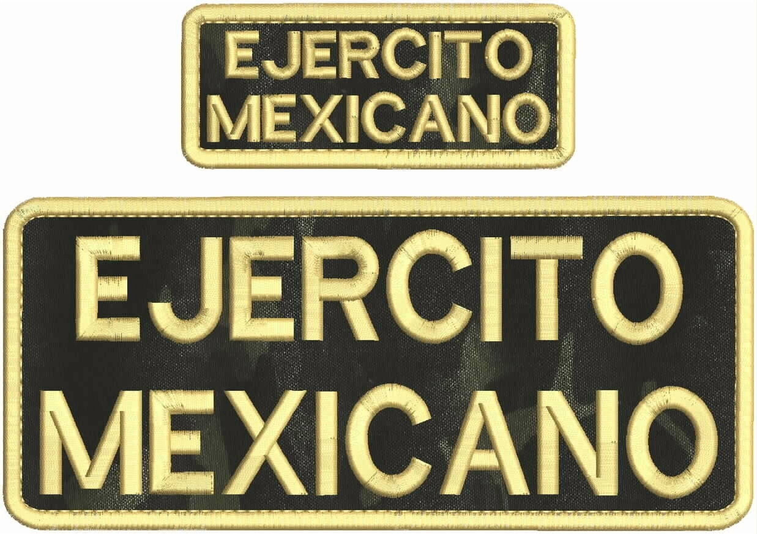 Special Patches Hook On Back Patches for Uniform for Ejercito Mex ...