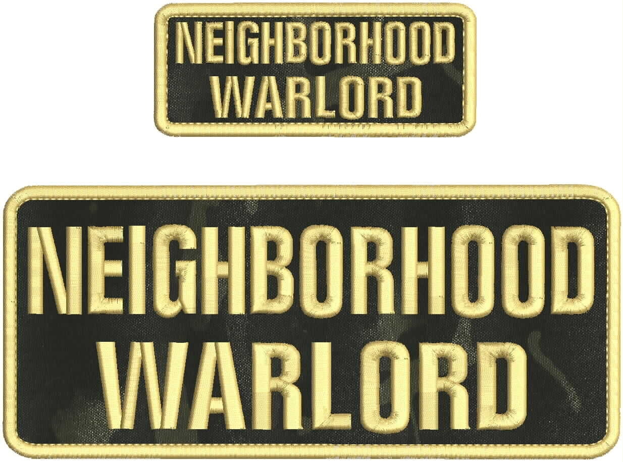 Special Patches Hook On Back Patches for Uniform for Neighborhood ...