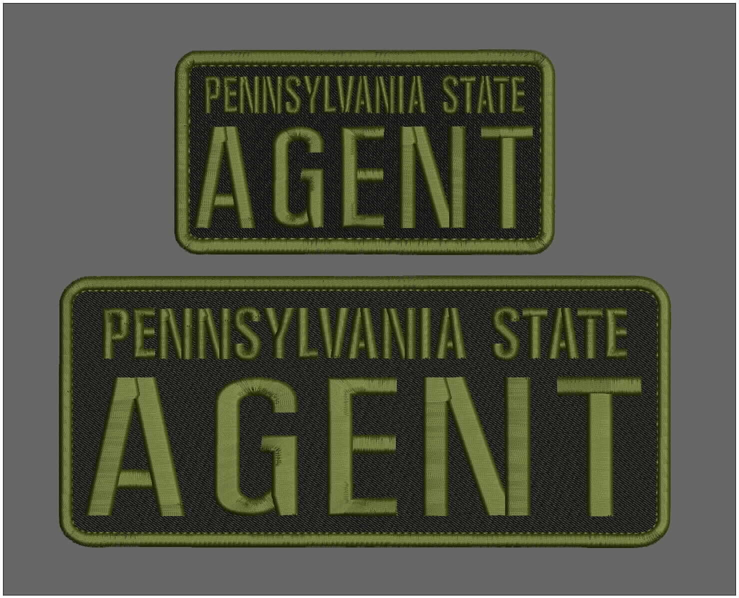 Special Patches Hook On Back Patches for Uniform for Pennsylvania State ...