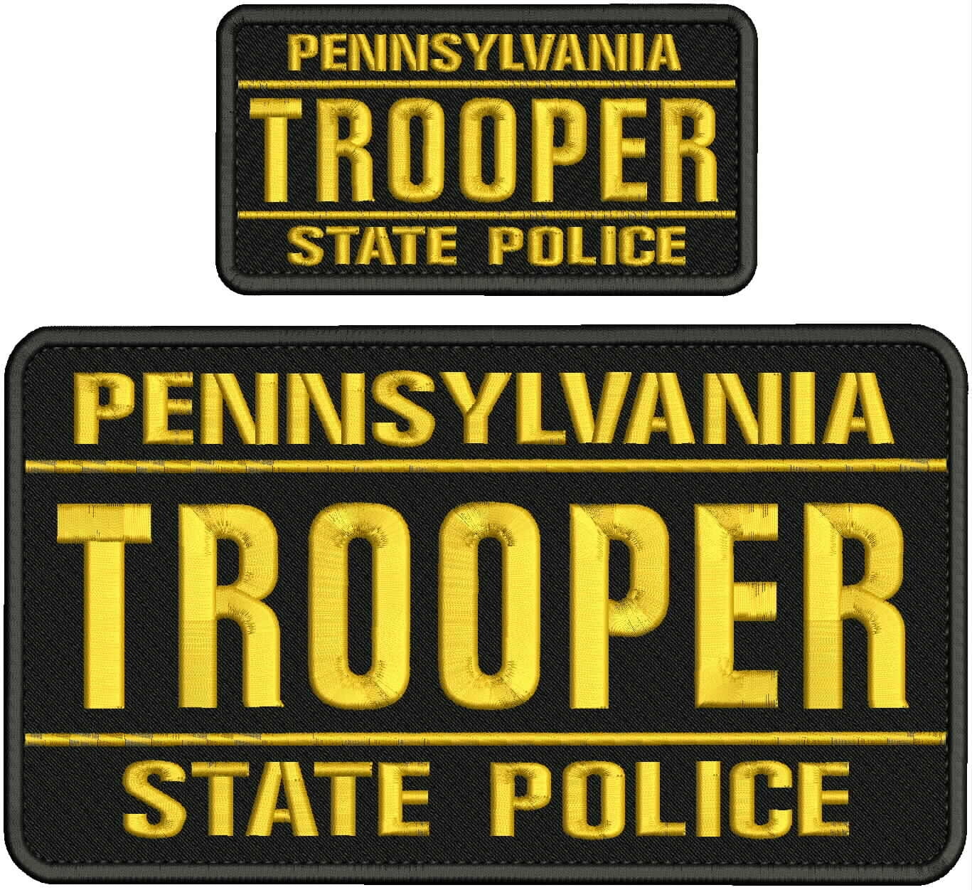 Special Patches Hook On Back Patches for Uniform for Pennsylvania ...