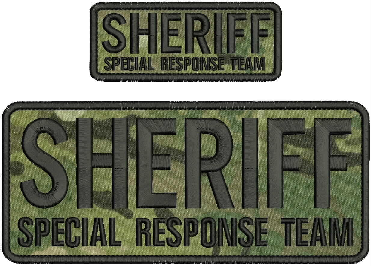 Special Patches Hook On Back Patches for Uniform for "Sheriff" Special ...
