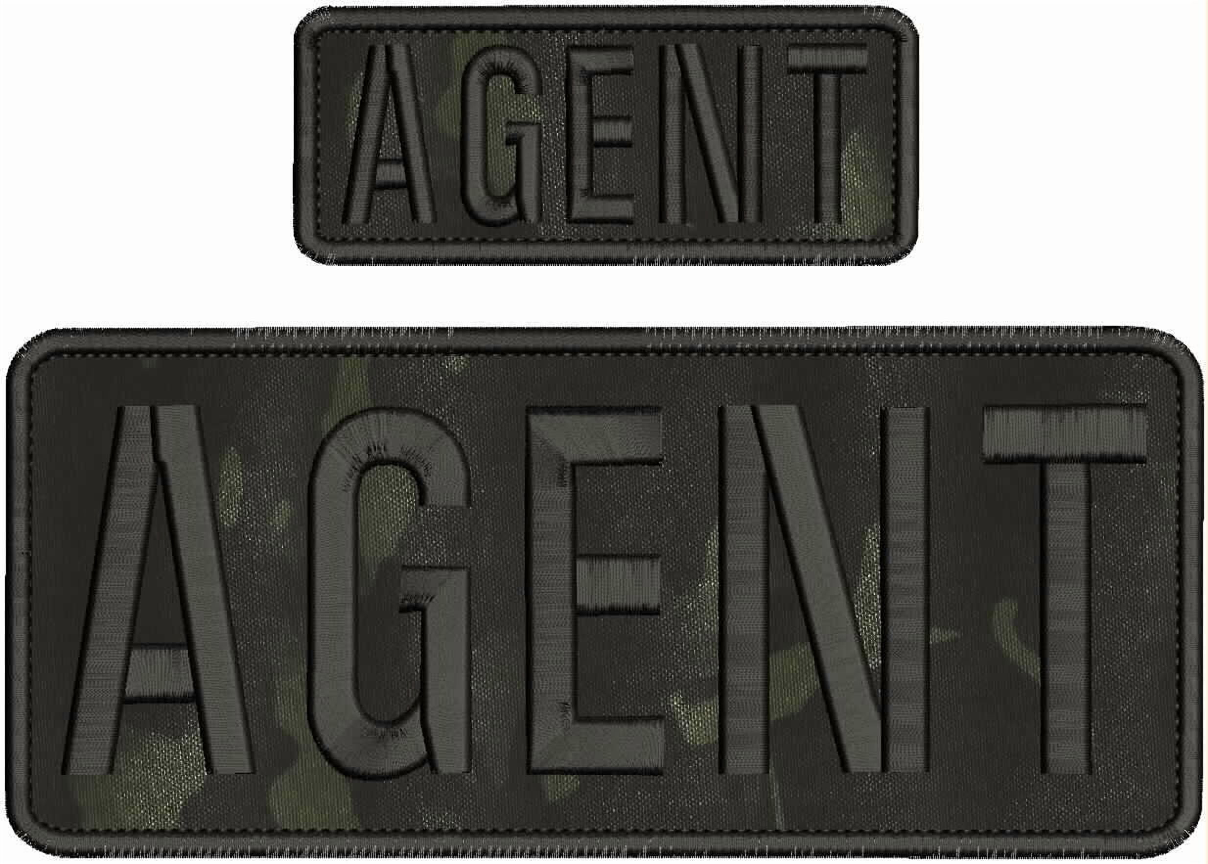 Special Patches Hook On Back Patches for Uniform for Agent Embroidery ...