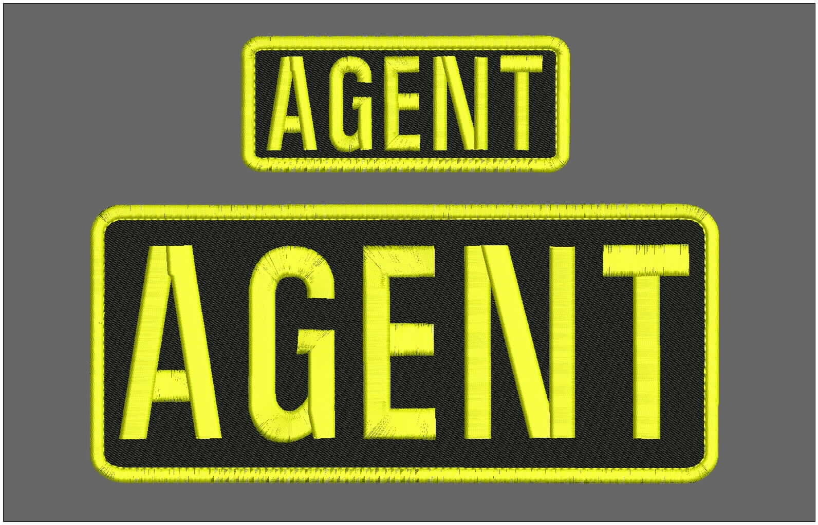 Special Patches Hook On Back Patches for Uniform for Agent Embroidery ...