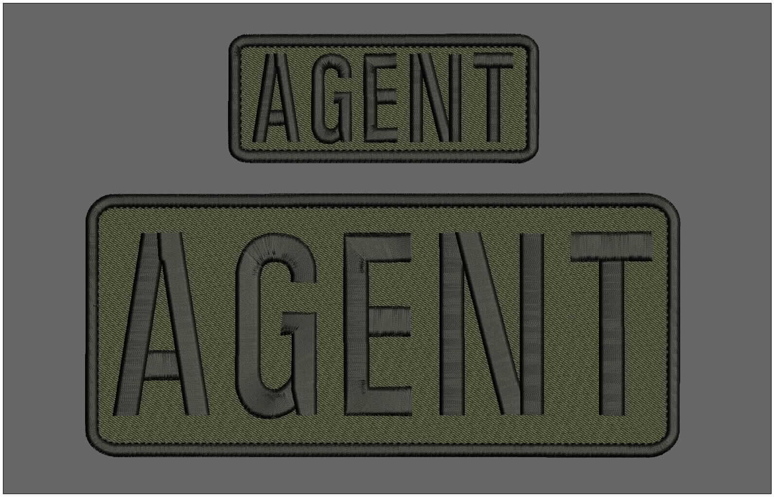 Special Patches Hook On Back Patches for Uniform for Agent Embroidery ...