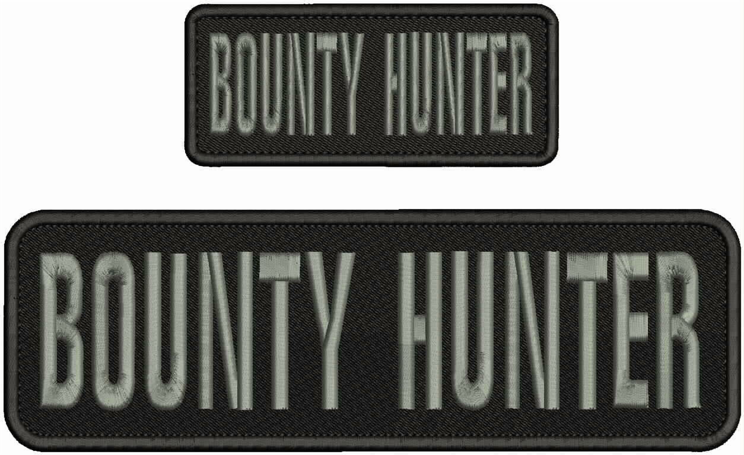 Special Patches Hook On Back Patches for Uniform for Bounty Hunter ...