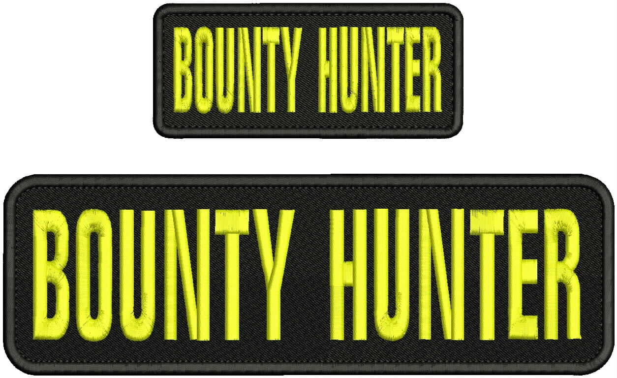 Special Patches Hook On Back Patches for Uniform for Bounty Hunter ...