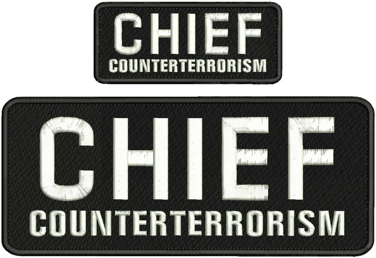Special Patches Hook On Back Patches for Uniform for Chief C Embroidery ...