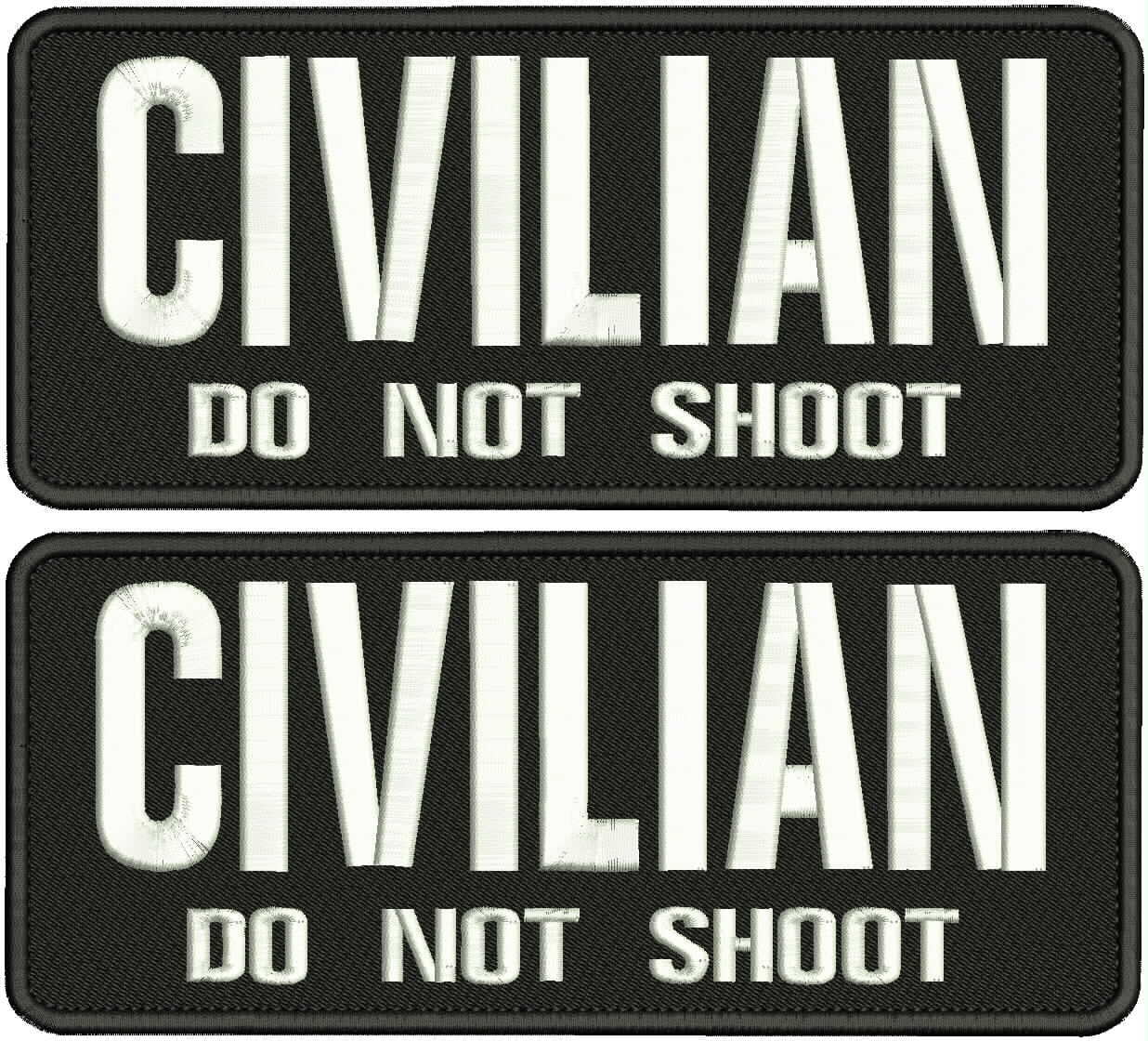 Special Patches Hook On Back Patches for Uniform for Civilian Do Not ...