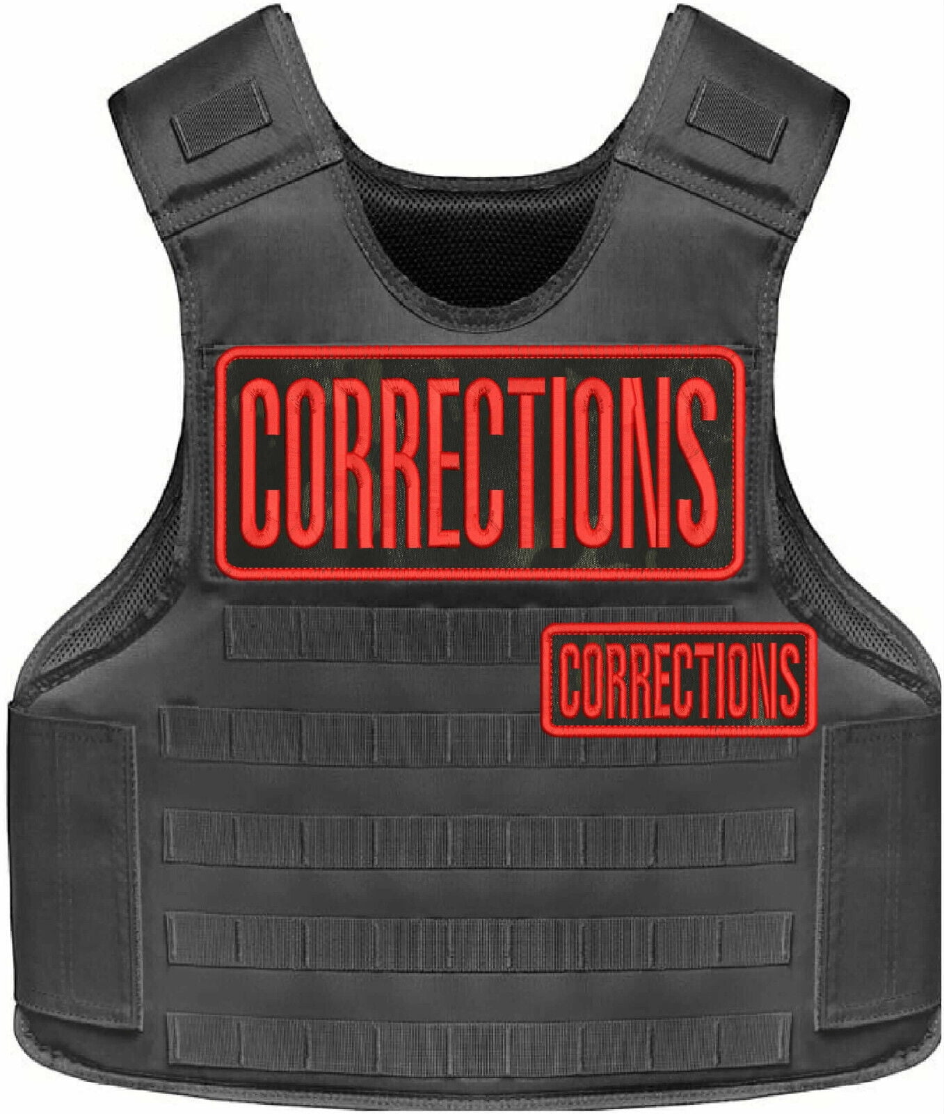 Special Patches Hook On Back Patches for Uniform for Corrections 2 ...