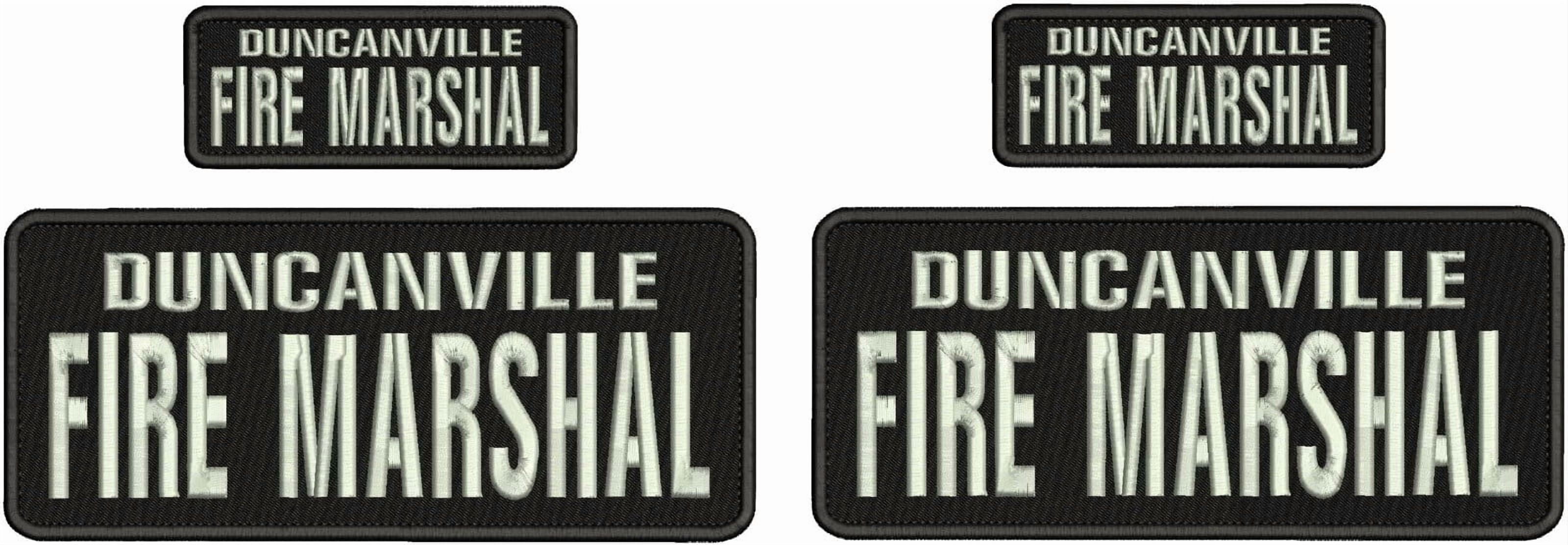Special Patches Hook On Back Patches for Uniform for Duncanville F ...